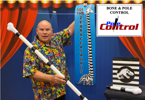 Appearing Zebraffasaurus Bone Aka Appearing Pole – Barry Mitchell Products
