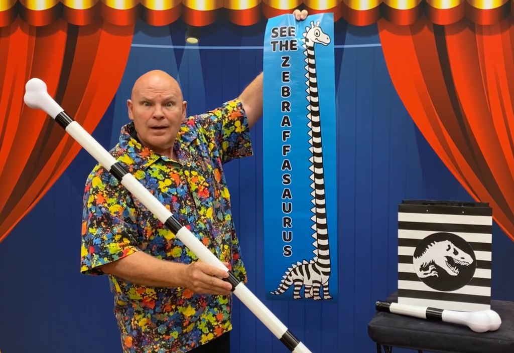 Appearing Zebraffasaurus Bone Aka Appearing Pole – Barry Mitchell Products