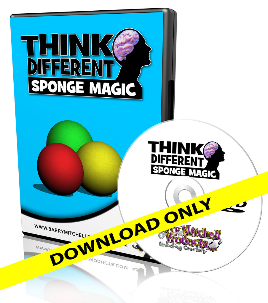 Think Different - Sponge Magic – Barry Mitchell Products